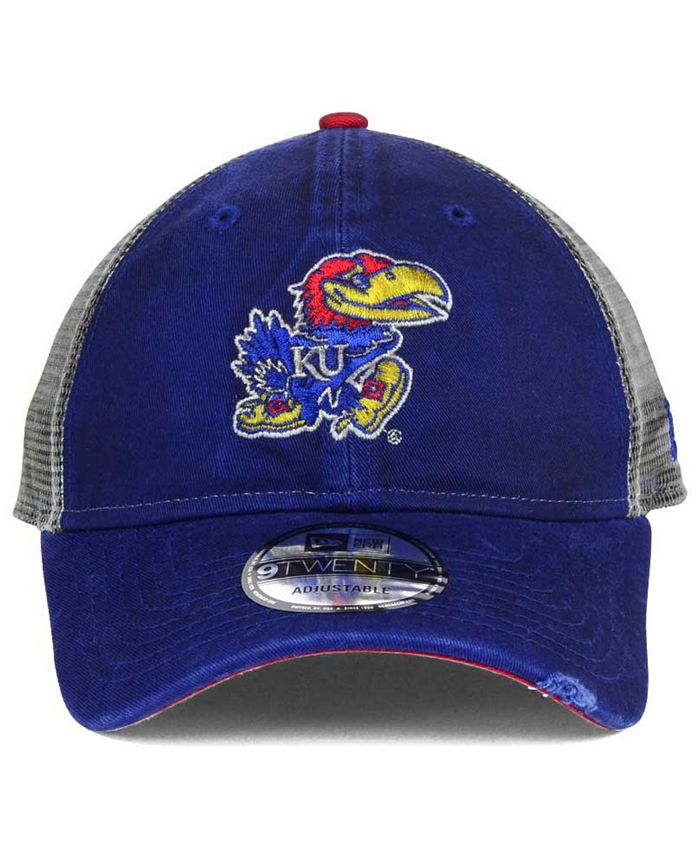 New Era Kansas Jayhawks Team Rustic 9TWENTY Cap - Macy's