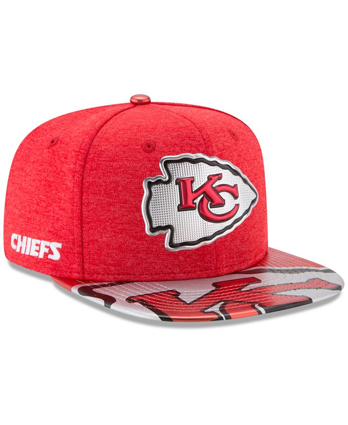 New Era Kansas City Chiefs 2017 Draft 9FIFTY Snapback Cap - Macy's