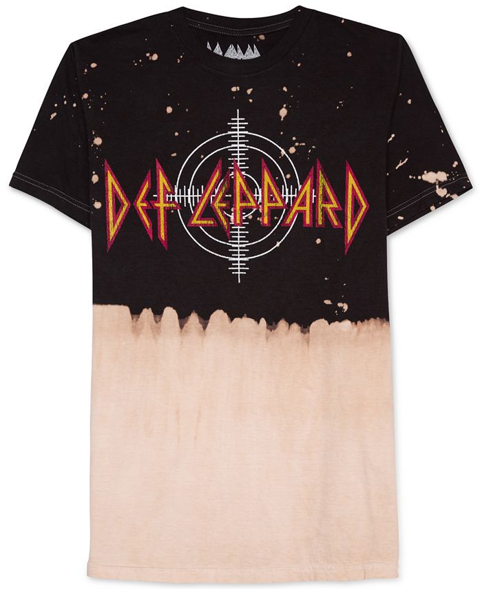 Hybrid Men's Def Leppard Colorblocked T-Shirt - Macy's
