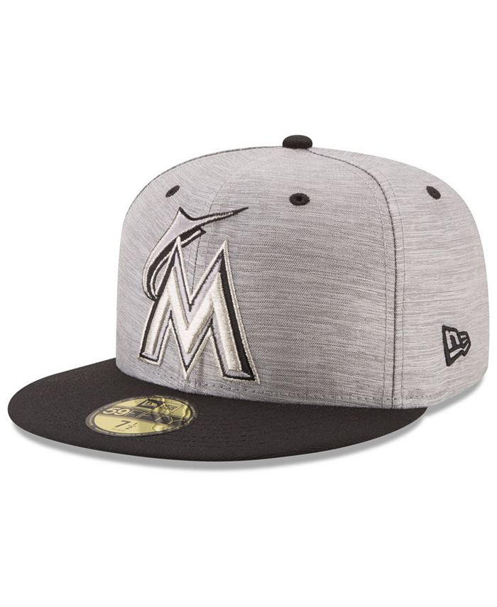 New Era Miami Marlins Silver Dollar 59FIFTY Fitted Cap - Macy's