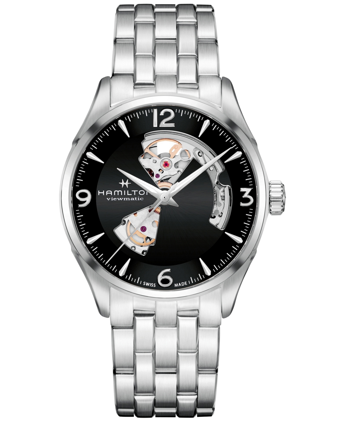 Click here for Hamilton Mens Swiss Automatic Jazzmaster Stainless... prices