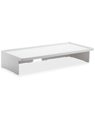 Poppin White Monitor Riser - Macy's