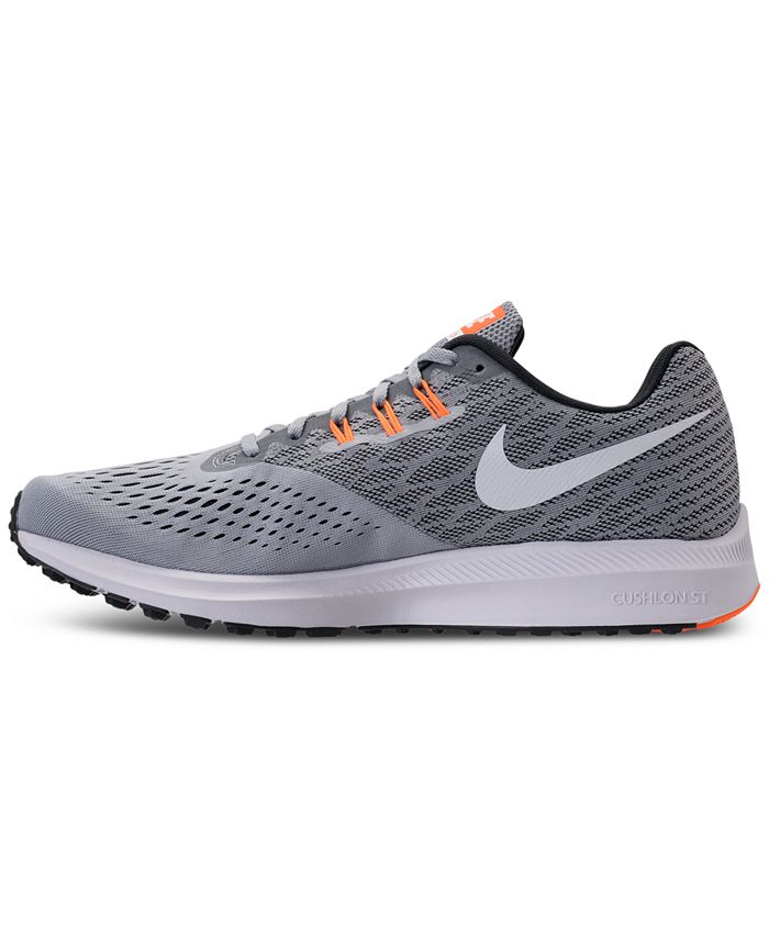 Nike Men's Air Zoom Winflow 4 Running Sneakers from Finish Line - Macy's