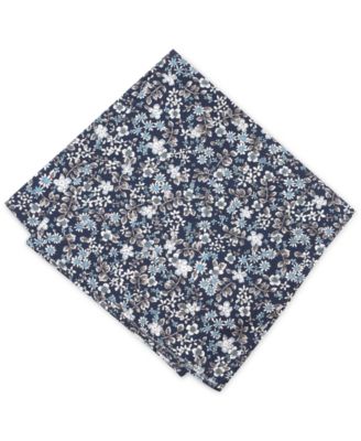 Bar III Men's Franconia Floral Pocket Square, Created for Macy's - Macy's