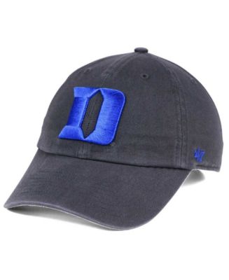 '47 Brand Duke Blue Devils CLEAN UP Cap - Macy's