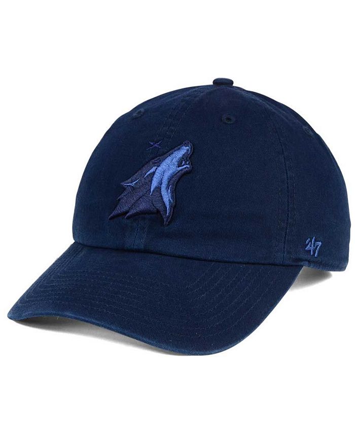 '47 Brand Minnesota Timberwolves Triple Rush CLEAN UP Cap - Macy's