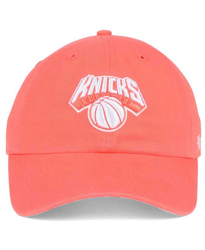 '47 Brand New York Knicks Pastel Rush CLEAN UP Cap - Macy's