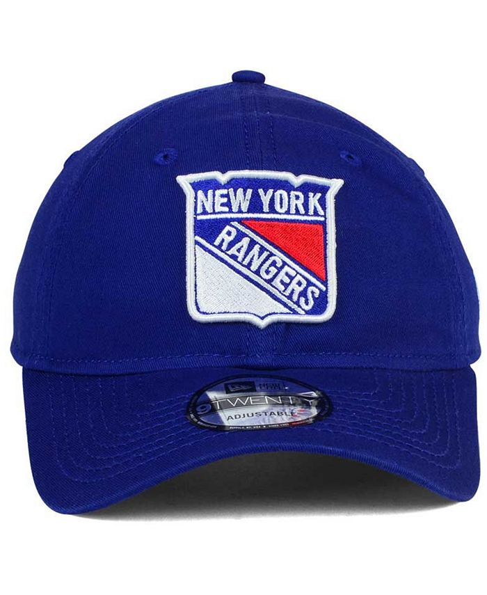 New Era New York Rangers Relaxed 9TWENTY Strapback Cap - Macy's