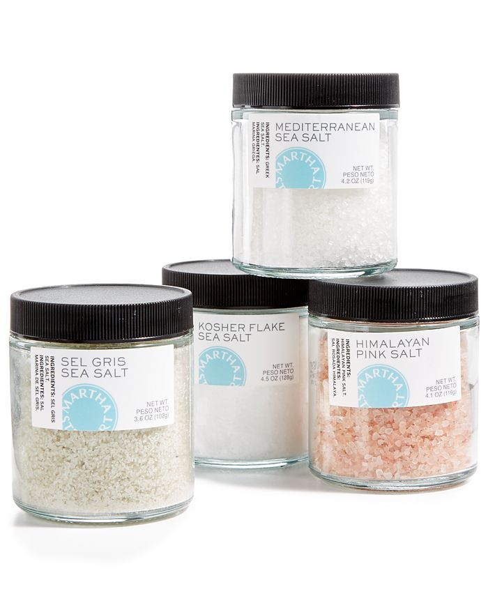 Martha Stewart Collection 4-Pc. Salt Cellar Set, Created for Macy's ...