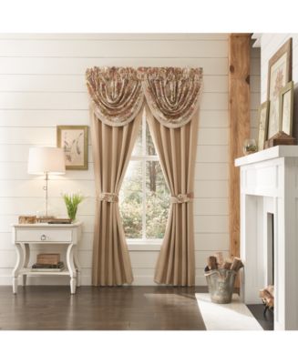 Croscill Camille 48" x 33" Waterfall Swag Window Valance - Macy's