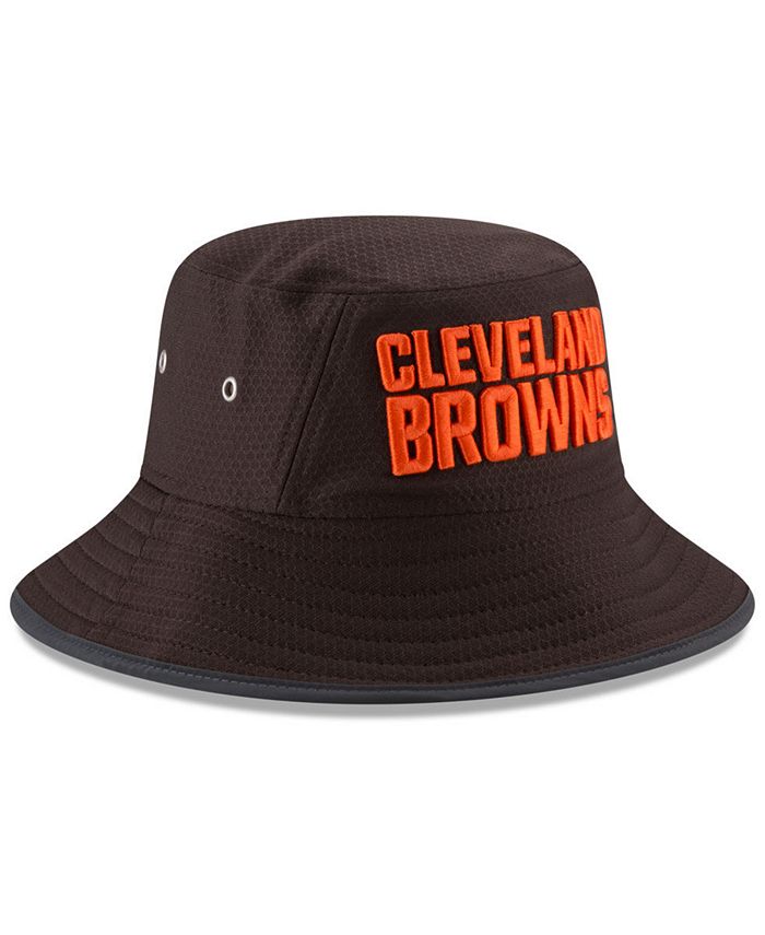 New Era Cleveland Browns Training Bucket Hat - Macy's
