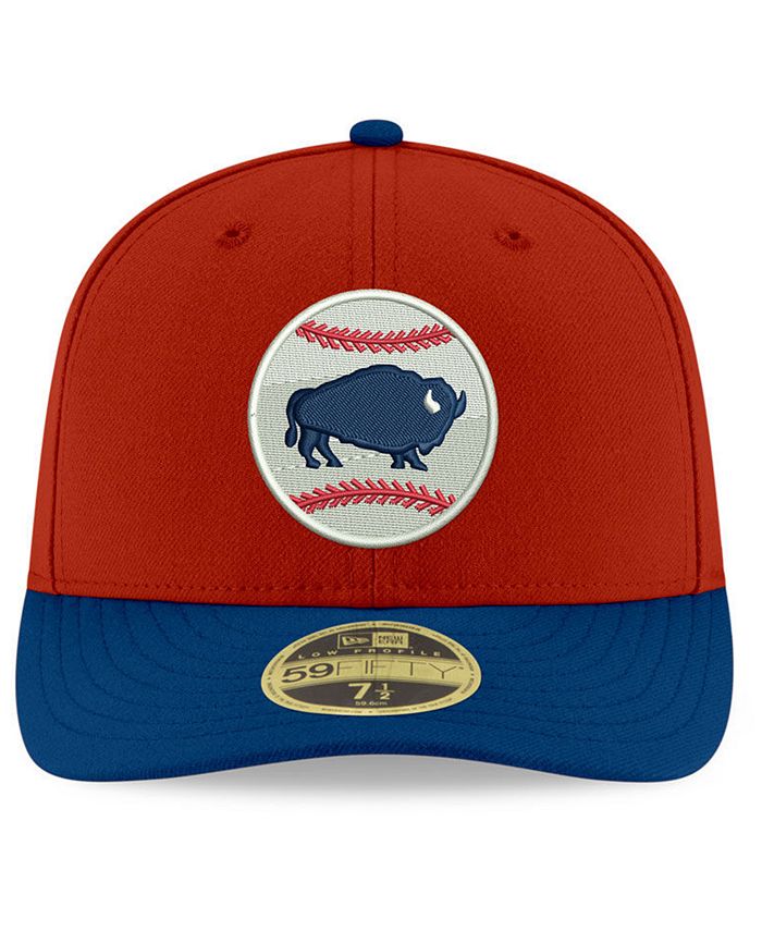 New Era Buffalo Bisons Low Profile AC 59FIFTY Fitted Cap - Macy's