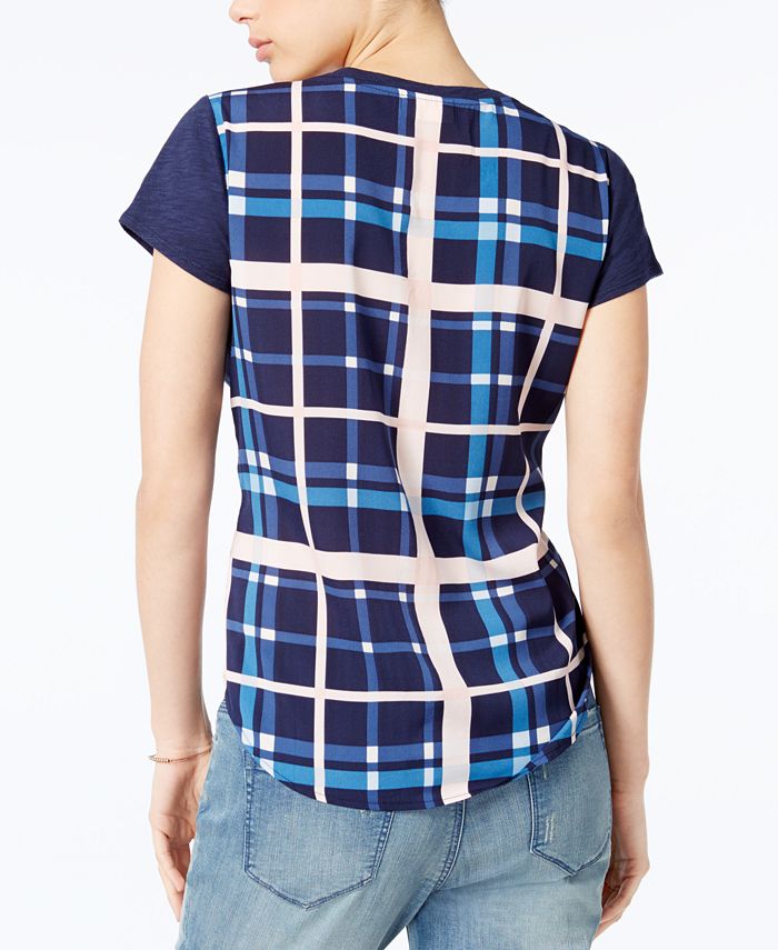 Maison Jules Layered-Look T-Shirt, Created for Macy's - Macy's