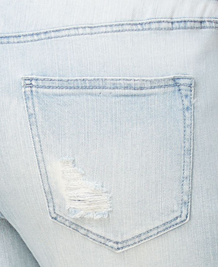 Celebrity Pink Juniors' Ripped Boyfriend Jeans - Macy's