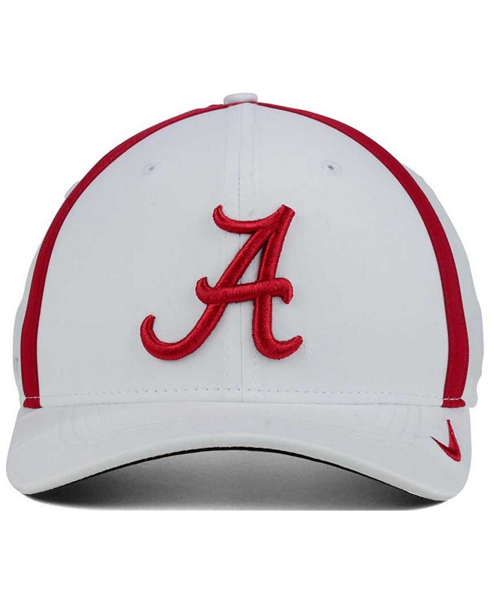Nike Alabama Crimson Tide Aerobill Classic Sideline Swoosh Flex Cap ...