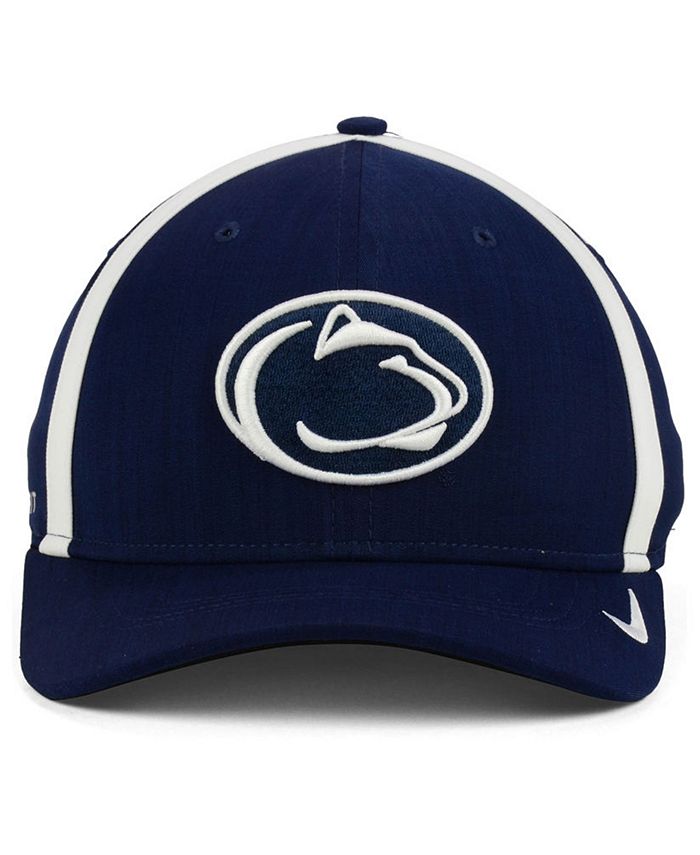 Nike Penn State Nittany Lions Aerobill Classic Sideline Swoosh Flex Cap ...