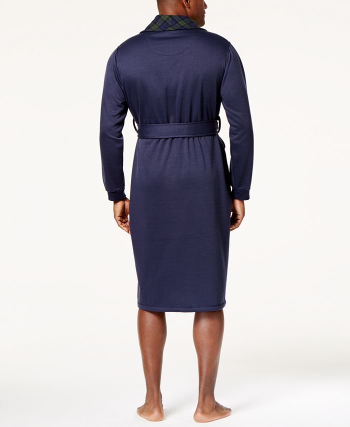 Club Room Blackwatch Plaid Robe, Created for Macy's - Macy's
