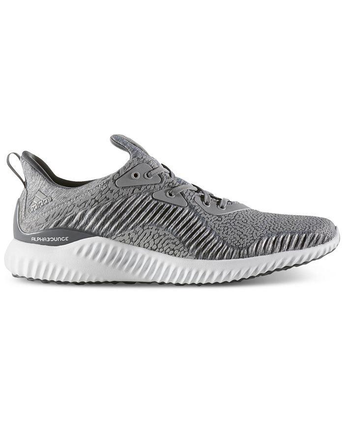 adidas Men's AlphaBounce EM HPC Running Shoes from Finish Line - Macy's