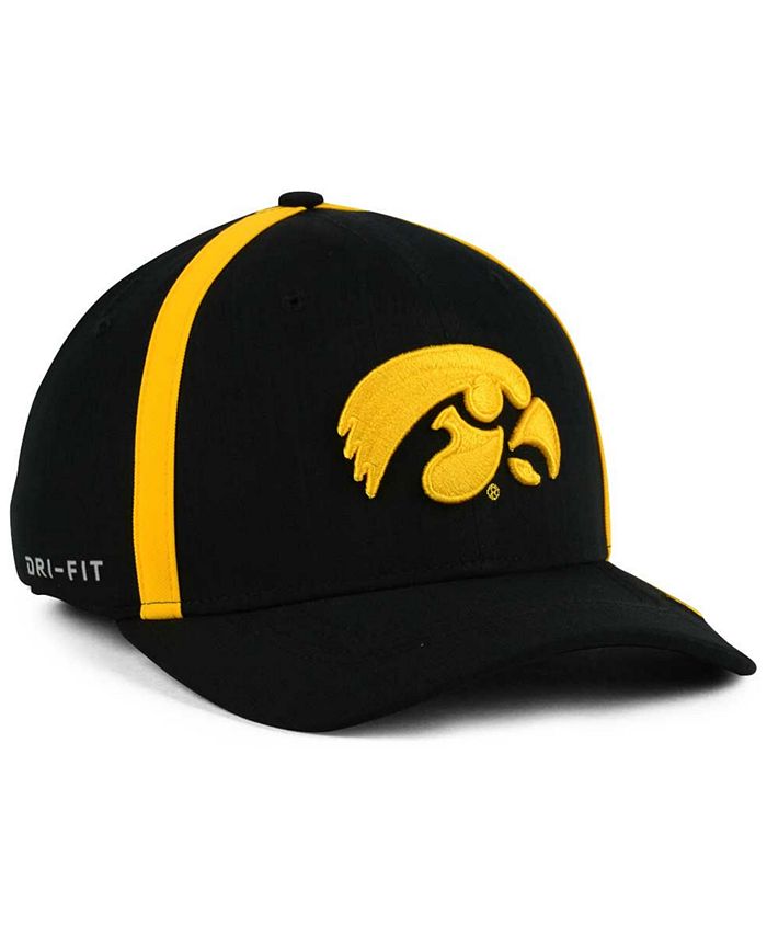 Nike Iowa Hawkeyes Aerobill Classic Sideline Swoosh Flex Cap - Macy's