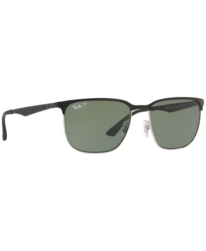 Ray-Ban Polarized Sunglasses, RB3569 - Macy's