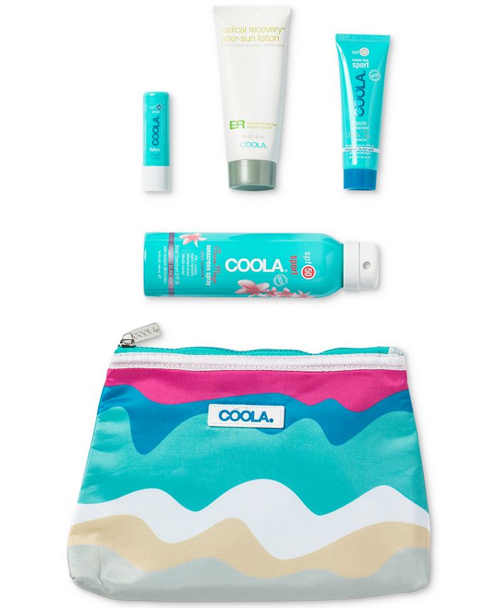 COOLA 5-Pc. Sport Essential Travel Set - Macy's