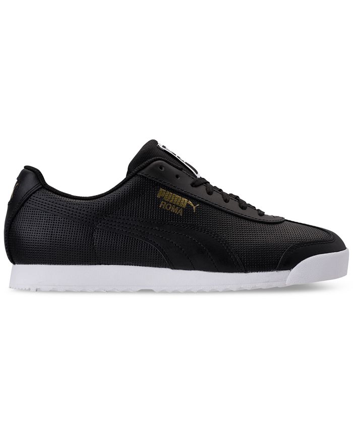 Puma Men's Roma Classic Perf Casual Sneakers from Finish Line - Macy's