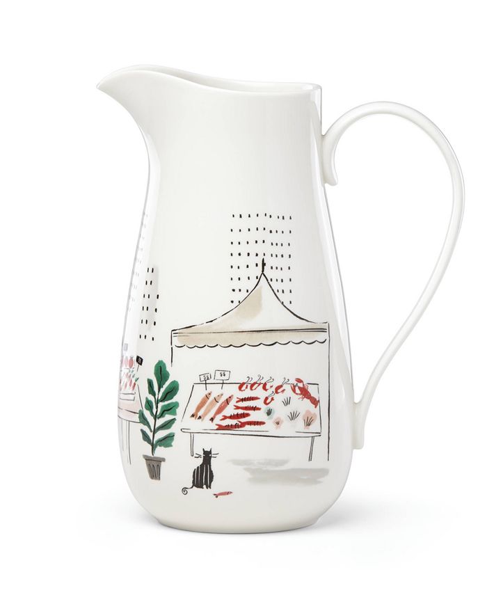 kate spade new york Kate Spade Union Square Accents Pitcher - Macy's