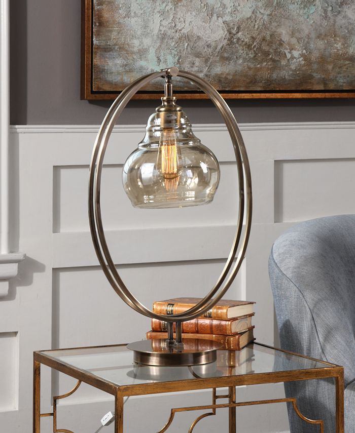 Uttermost Elliptical Edison Bulb Table Lamp & Reviews - All Lighting ...