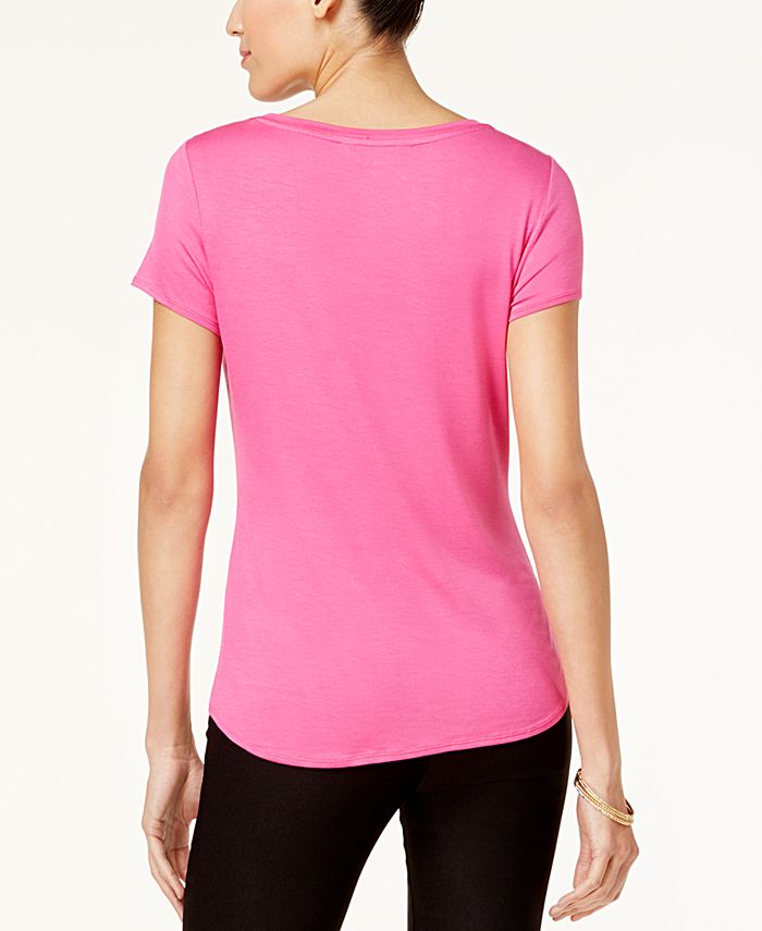 Thalia Sodi BCRF Graphic T-Shirt, Created for Macy's - Macy's