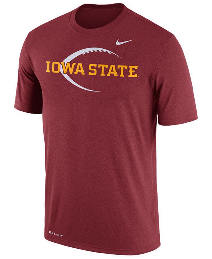 Nike Men's Iowa State Cyclones 2017 Legend Icon T-Shirt - Macy's