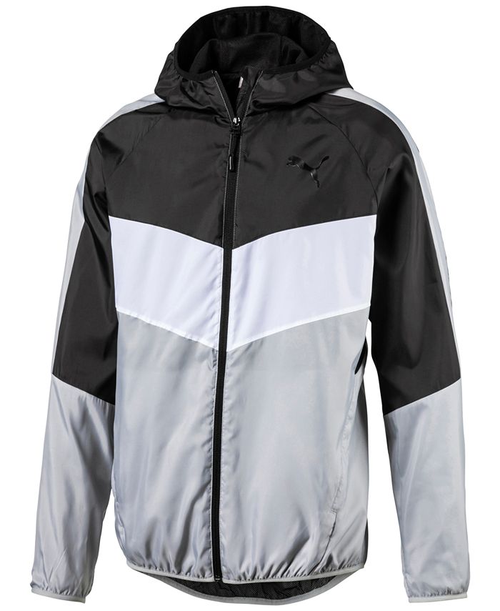 Puma Men's Colorblocked Windbreaker - Macy's