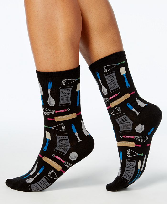 Hot Sox Women's Kitchen Utensils Socks - Macy's