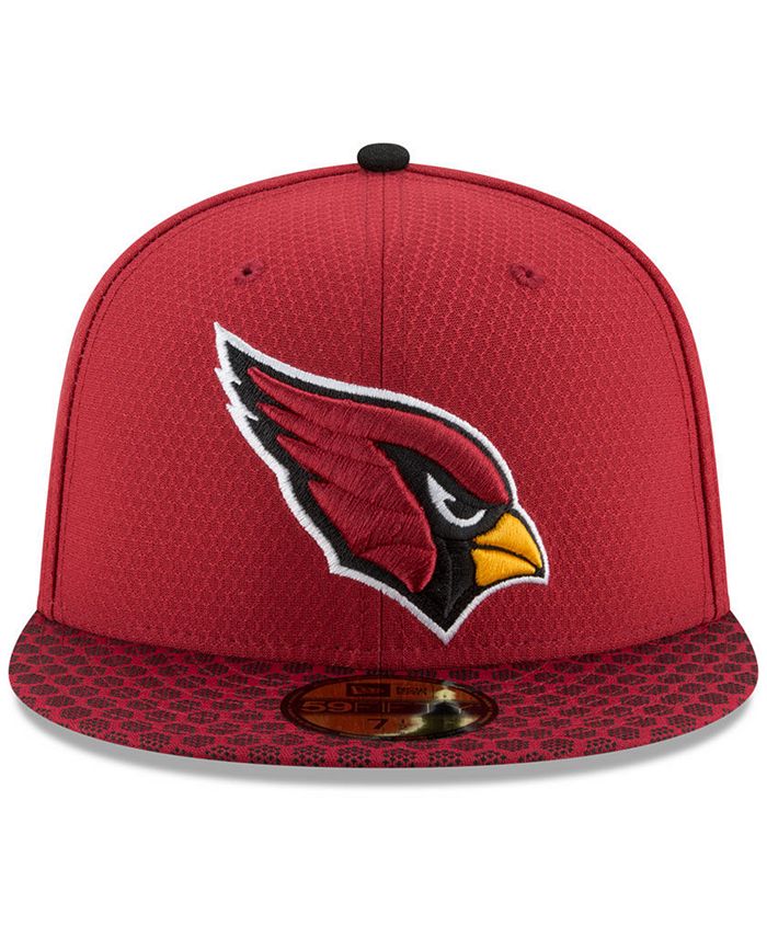 New Era Boys' Arizona Cardinals Sideline 59FIFTY Fitted Cap - Macy's