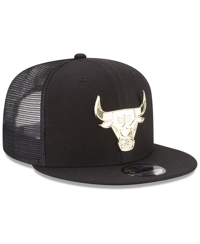 New Era Chicago Bulls Metal Mesh 9FIFTY Snapback Cap - Macy's