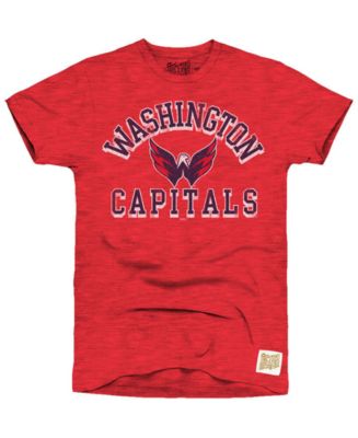 Retro Brand Men's Washington Capitals First Line Logo T-Shirt - Macy's
