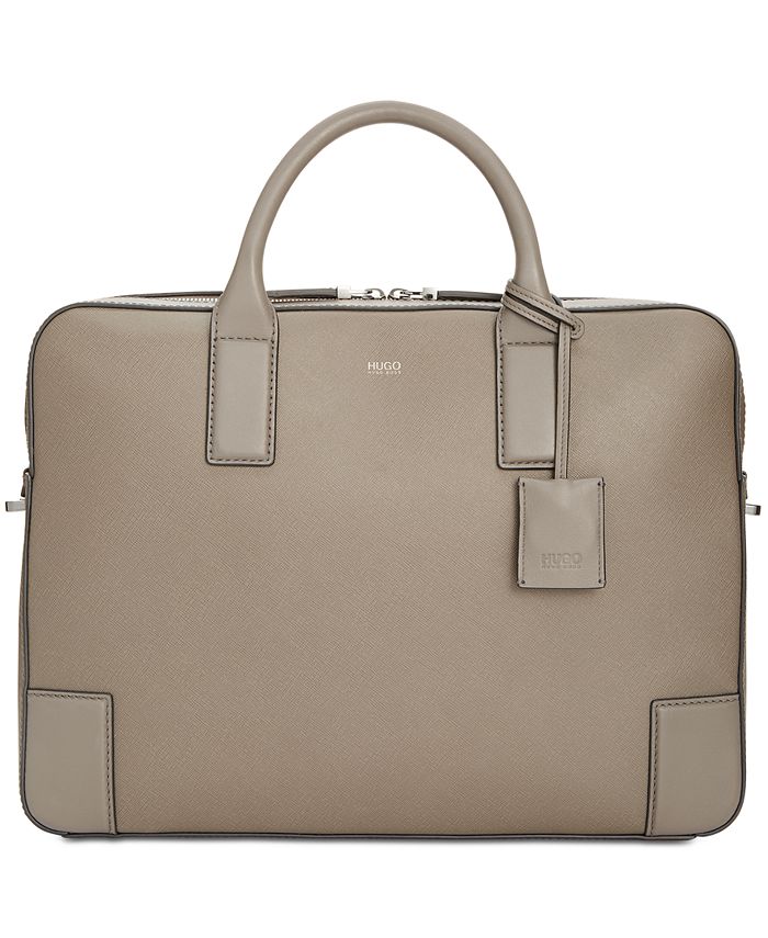 Hugo Boss Men's Digital Leather Document Case - Macy's