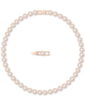 Swarovski Angelic Necklace Rose Gold