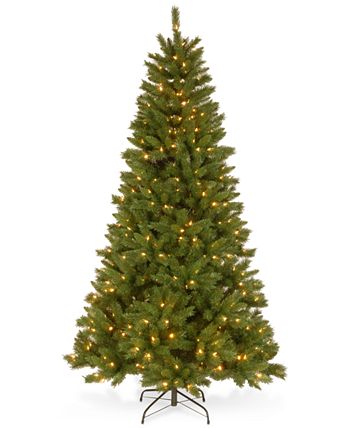 National Tree Company Pre-Lit 7FT Mixed Pine Tree - Macy's