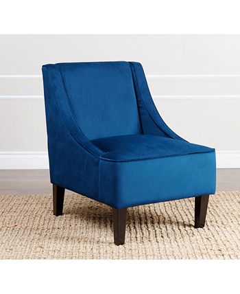 SUNDAY THEORY Boyce Swoop Club Chair, Quick Ship - Macy's