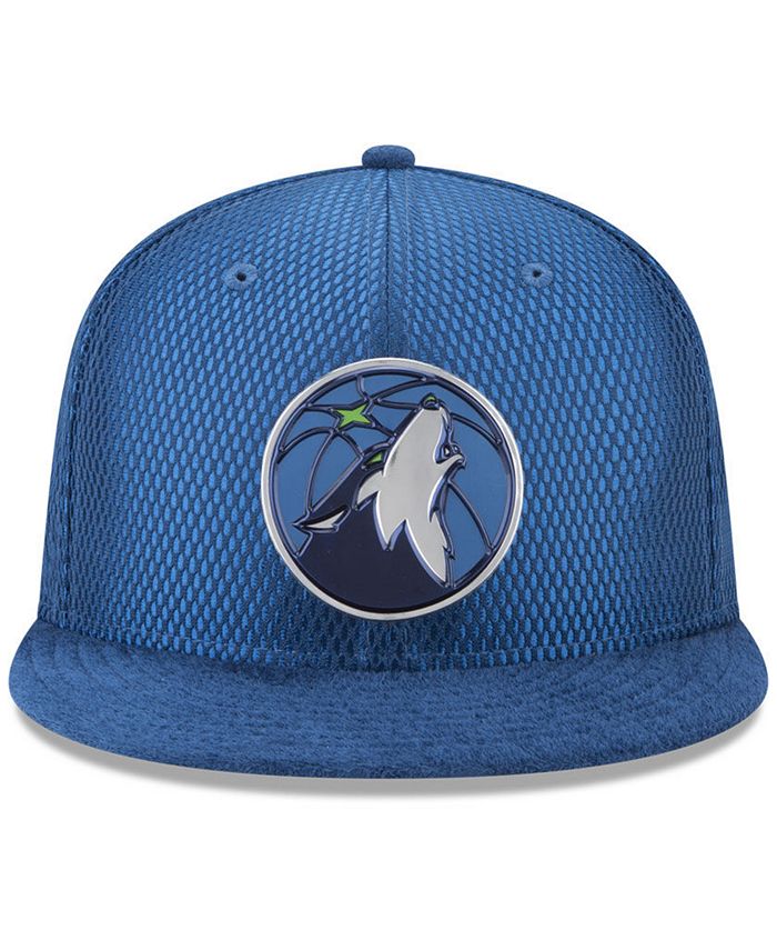 New Era Minnesota Timberwolves On Court Reverse 9FIFTY Snapback Cap ...