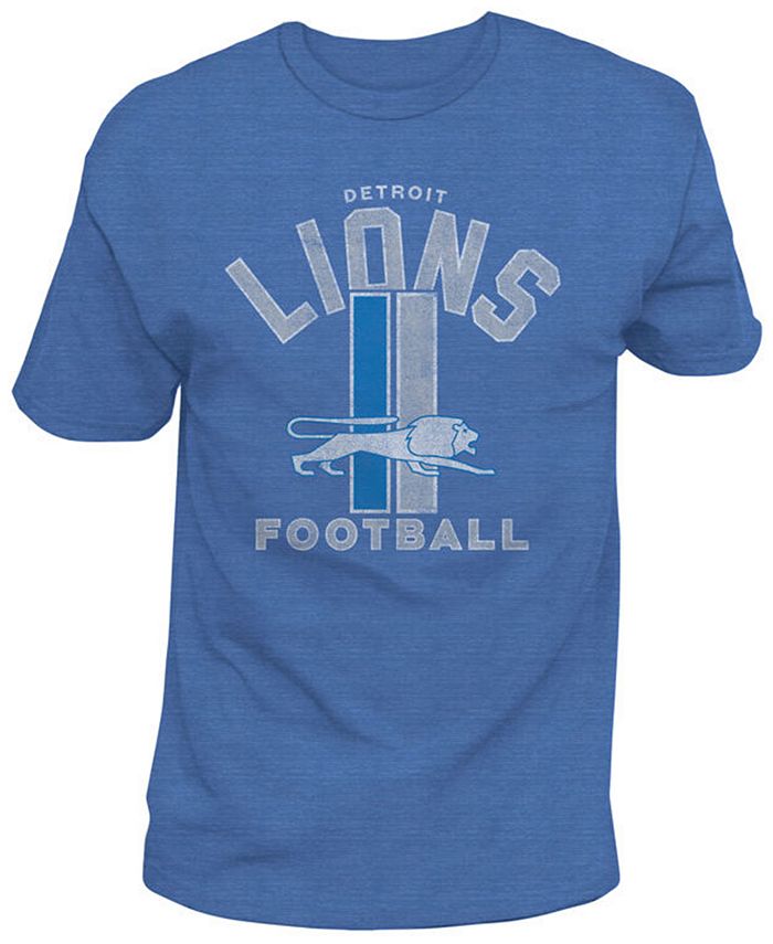 Authentic NFL Apparel Men's Detroit Lions Midfield Retro T-Shirt - Macy's