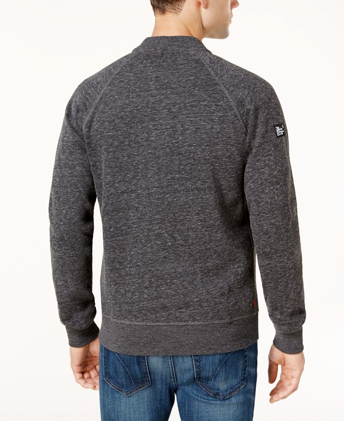 Superdry Men's Heathered Zip-Front Jacket - Macy's