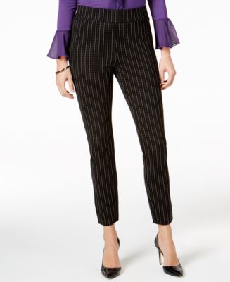 ECI Pull-On Straight-Leg Pants - Pants - Women - Macy's