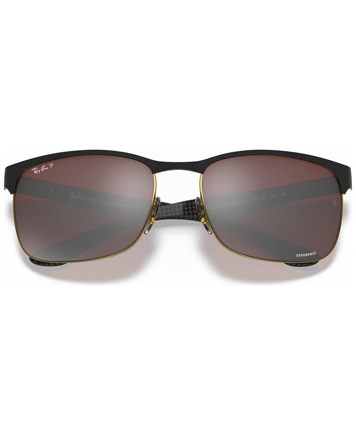 Ray-Ban Polarized Polarized Sunglasses , RB8319 CHROMANCE - Macy's