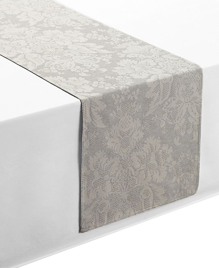 Waterford Berrigan Silver 14" x 72" Runner - Macy's