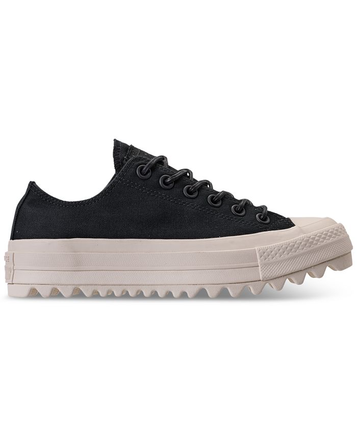 Converse Women's Chuck Taylor Ox Ripple Casual Sneakers from Finish ...