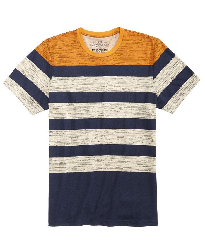 American Rag Men's Bold Striped T-Shirt, Created for Macy's - Macy's