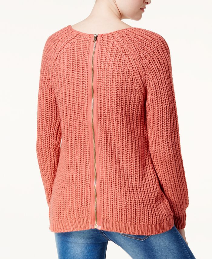 Planet Gold Juniors' Ripped Sweater - Macy's