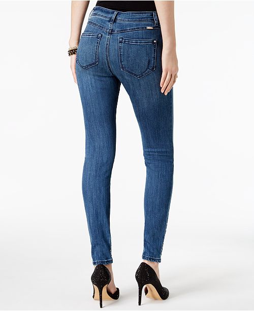 INC International Concepts I.N.C. Embellished Skinny Jeans, Created for ...