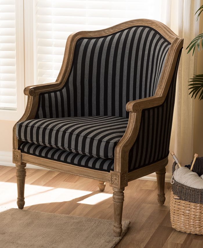 Furniture Karine French Accent Chair - Macy's